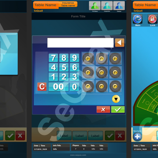 UI design for Table Management Application – Windows – sasi-kumar.com