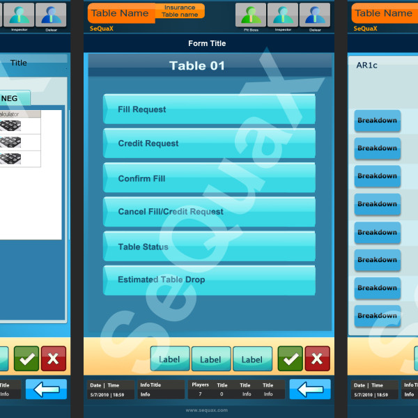 UI design for Table Management Application – Windows – sasi-kumar.com