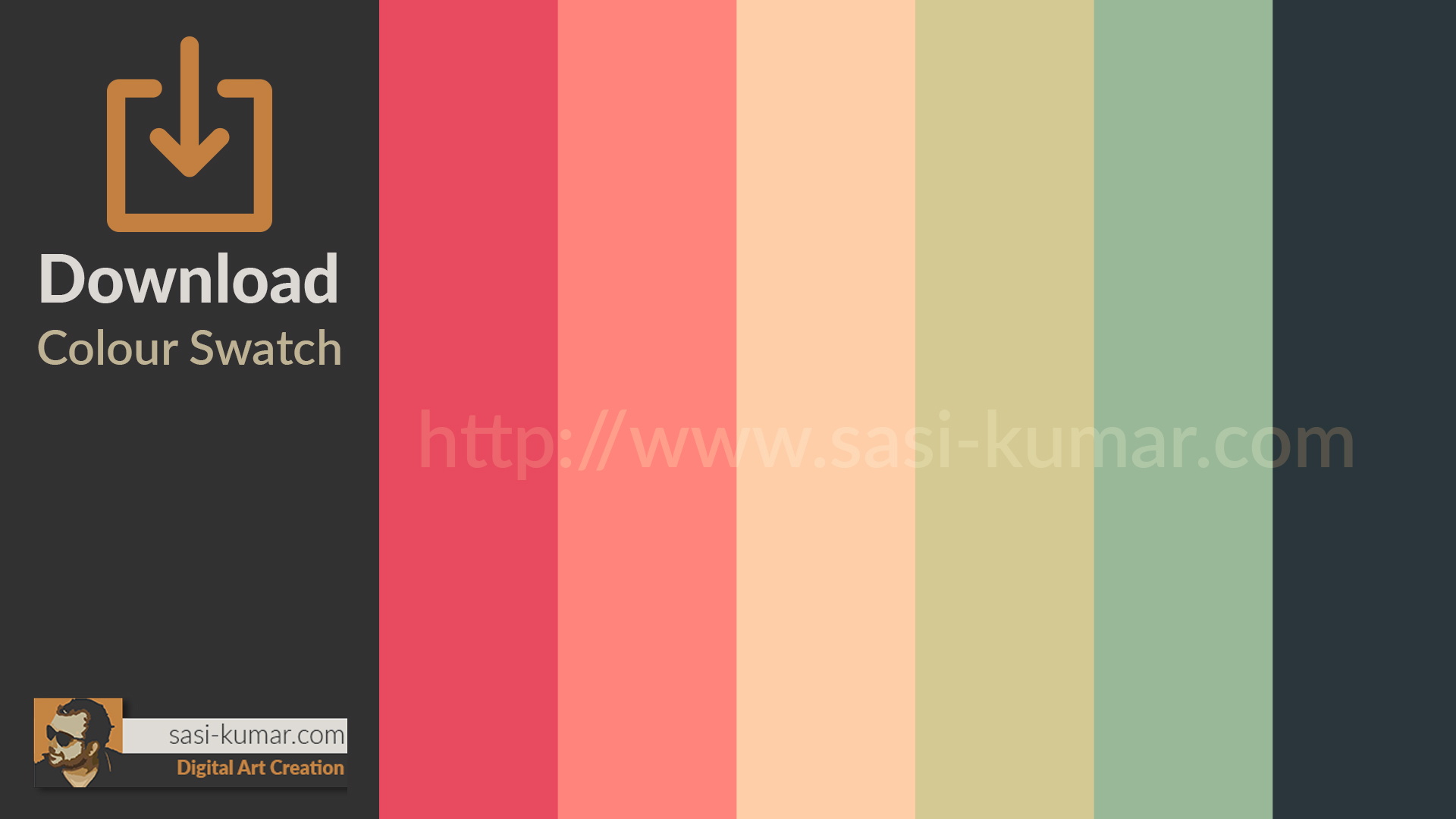 Digital Art Creation Swatches : Spicy App UI Artwork – sasi-kumar.com